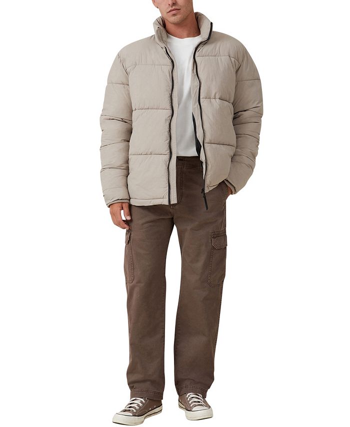COTTON ON Men's Mother Puffer Jacket - Macy's