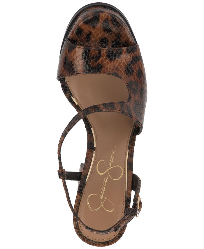 Jessica Simpson Gafira Strappy Platform Dress Sandals - Macy's