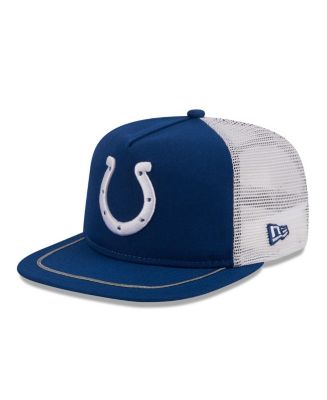 Men's New Era Royal, White Indianapolis Colts Original Classic Golfer ...