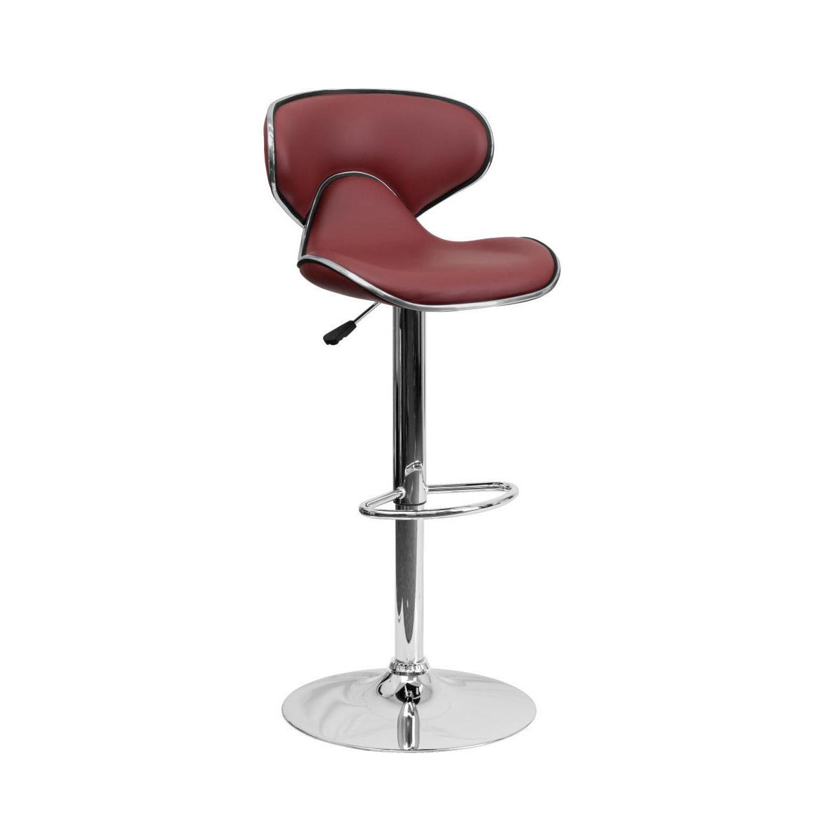 Click here for Contemporary Cozy Mid-Back Vinyl Adjustable Height... prices