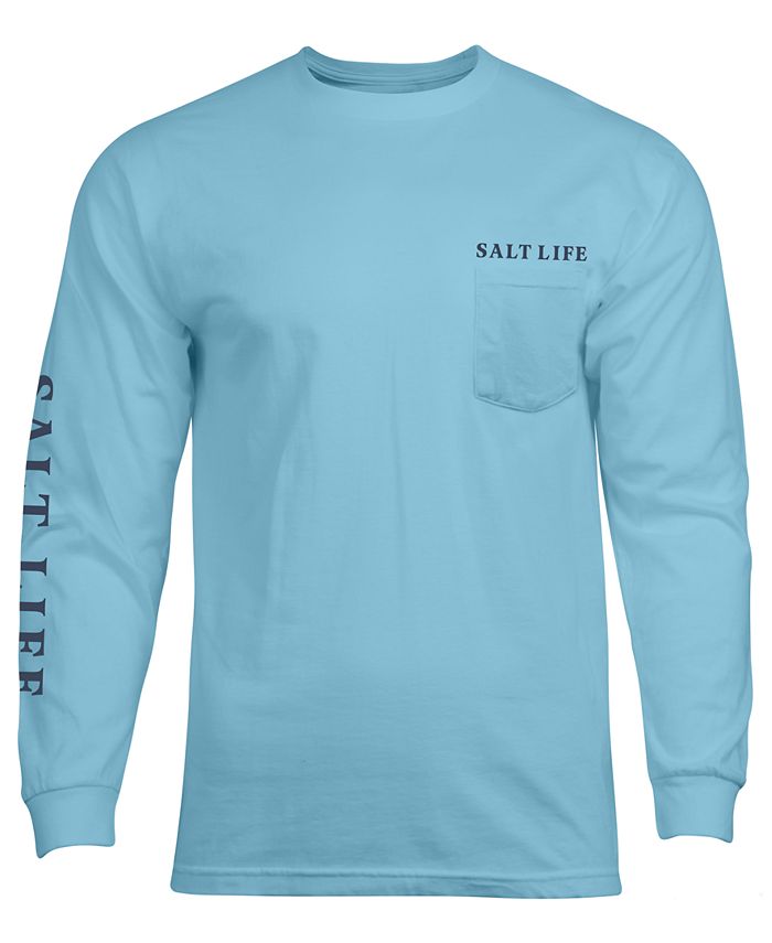 Salt Life Men's Salt Life Lounge Life Graphic Long Sleeve T-Shirt - Macy's