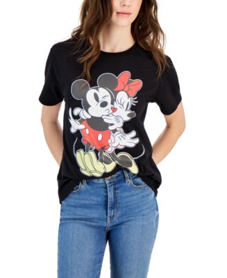 Disney Juniors Mickey And Minnie Short Sleeve T Shirt Macy S
