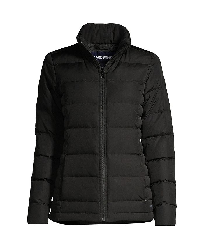 Lands' End Women's Down Puffer Jacket - Macy's