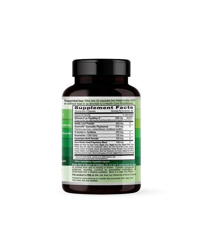 Emerald Labs Allergy Health with Vitamin C, Quercetin, and Bromelain ...