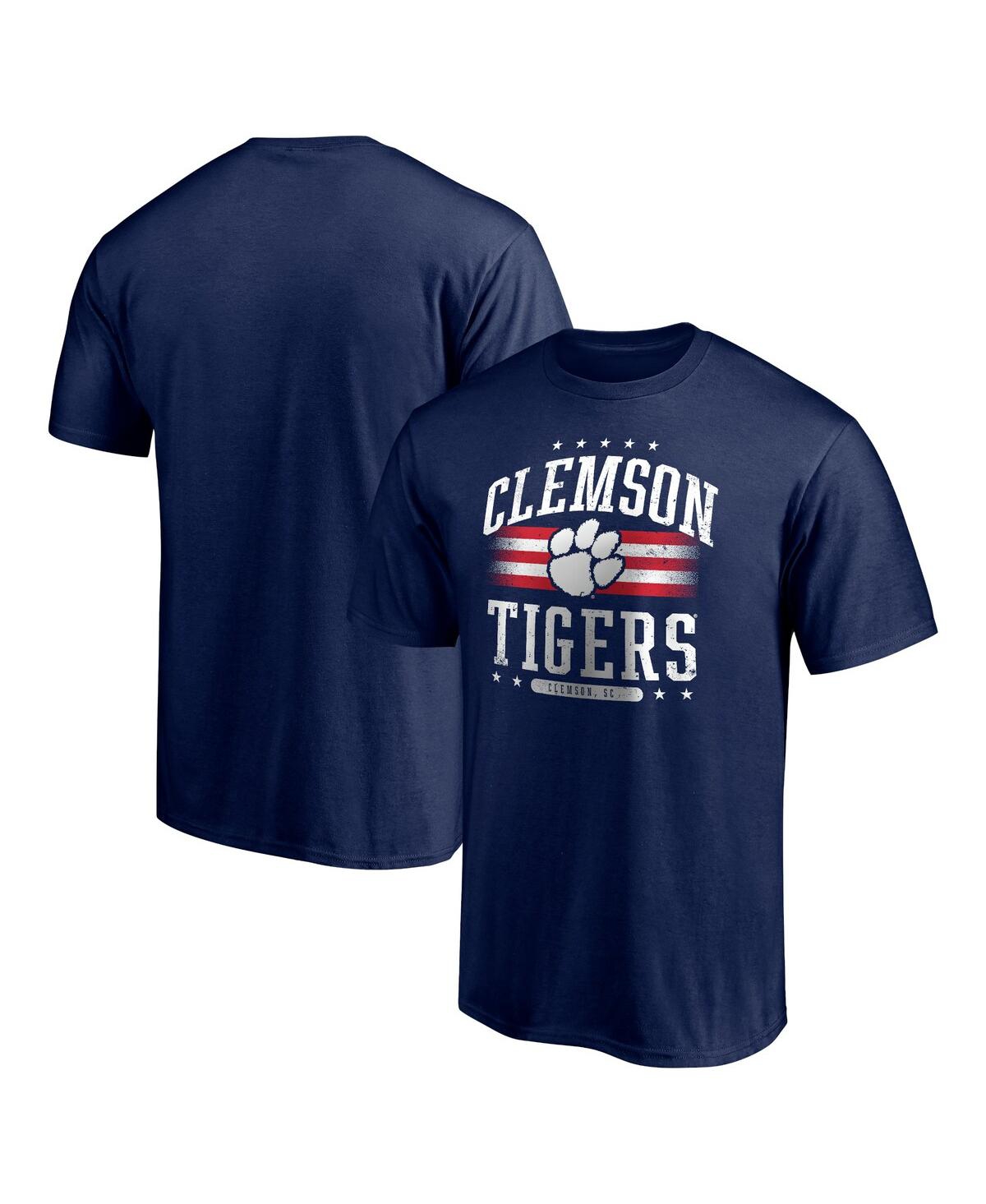 Click here for Mens Fanatics Navy Clemson Tigers Americana T-shir... prices
