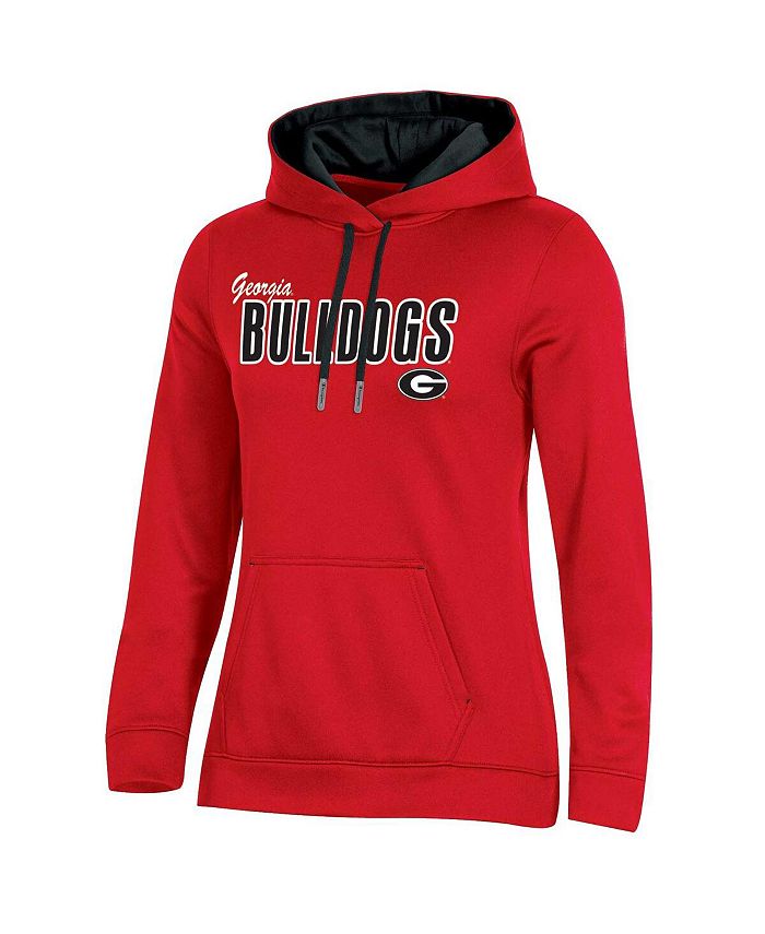 Champion Women's Red Georgia Bulldogs Team Pullover Hoodie - Macy's