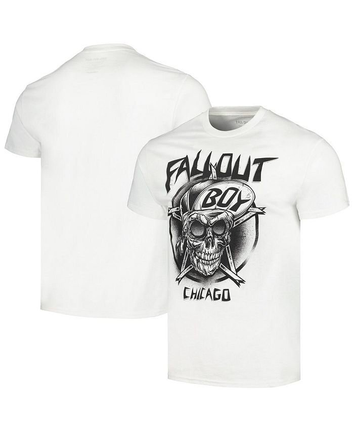 Manhead Merch Men's White Fall Out Boy T-shirt - Macy's