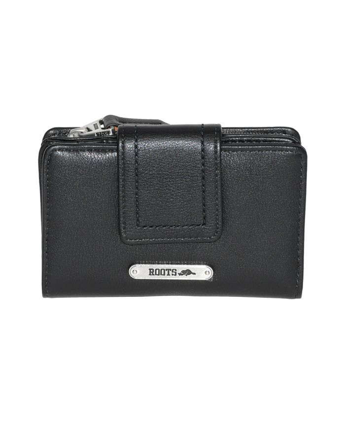 ROOTS Ladies Medium Clutch Wallet - Macy's