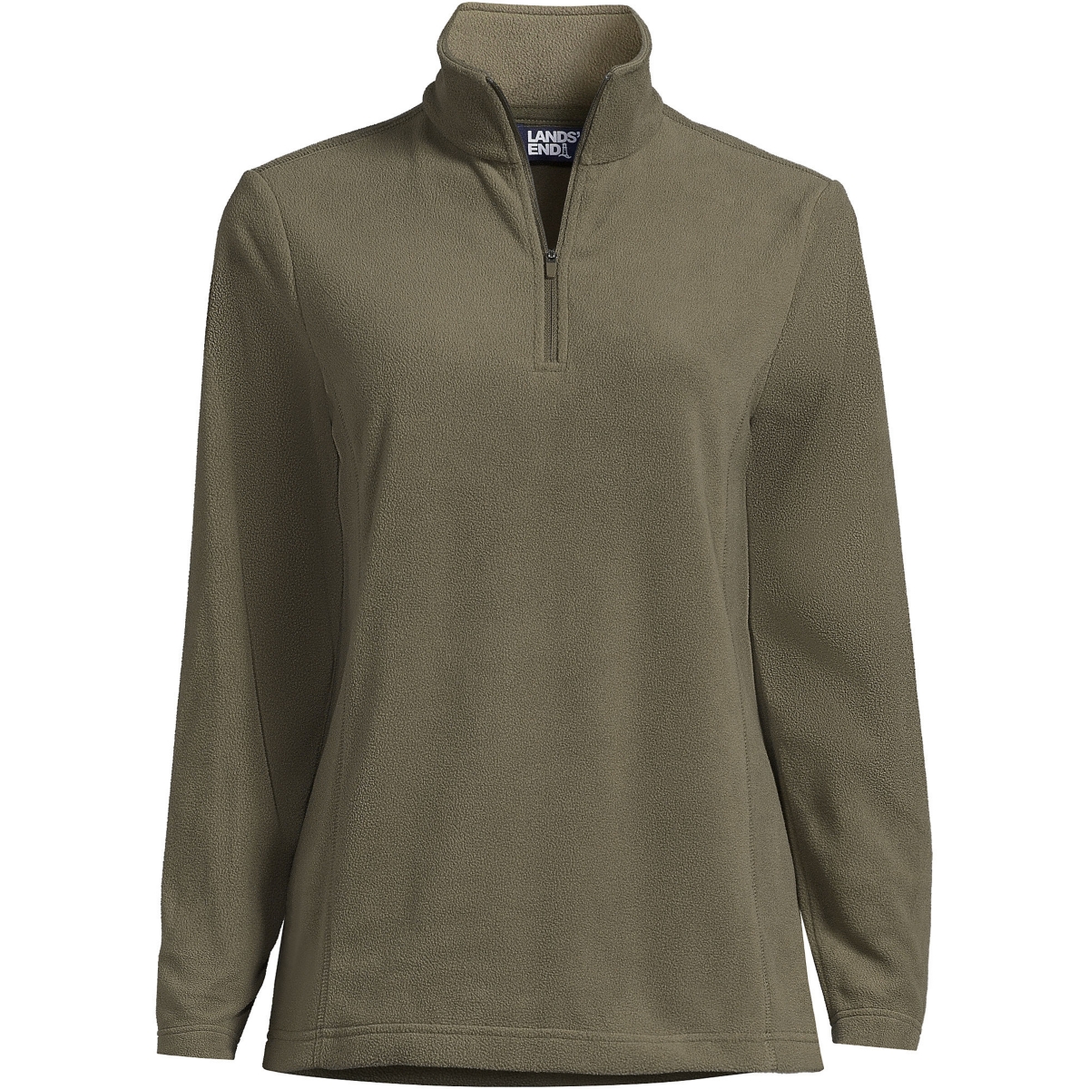 Click here for Lands End Womens Tall Fleece Quarter Zip Pullover... prices