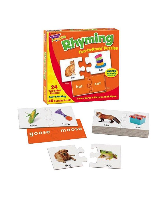 Trend Enterprises Fun-to-Know Puzzles - Set of 3 - Macy's