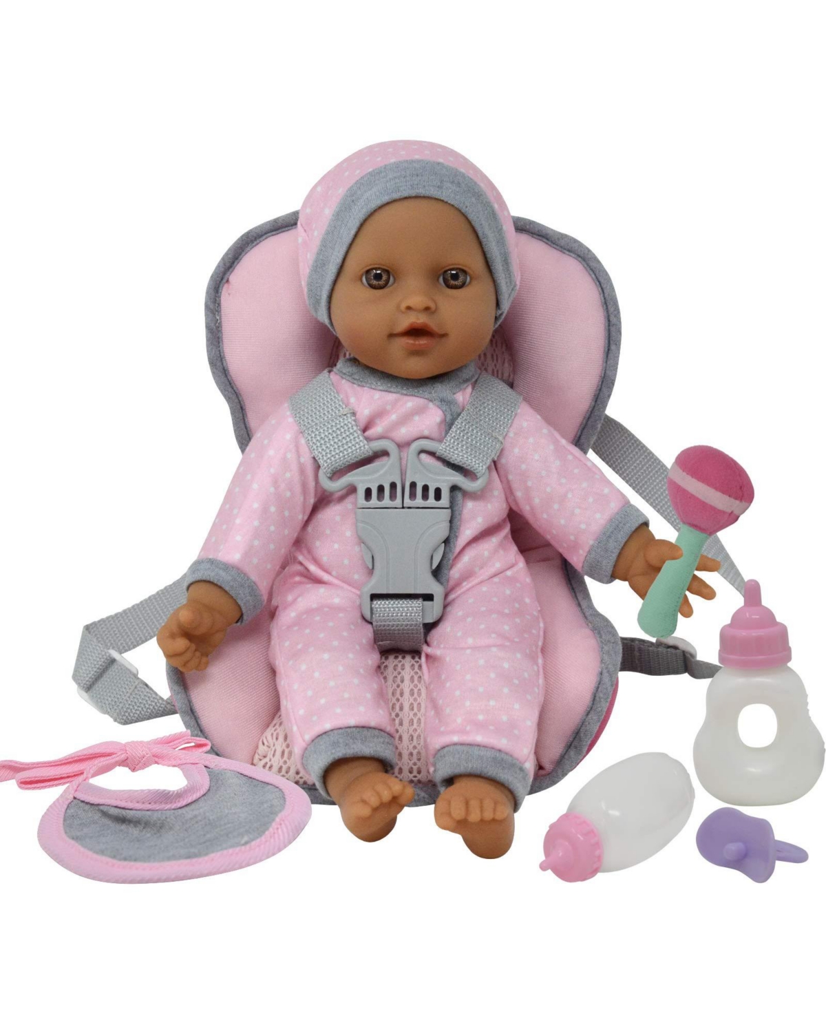 Click here for The New York Doll Collection 12 Inch Car Seat Doll... prices