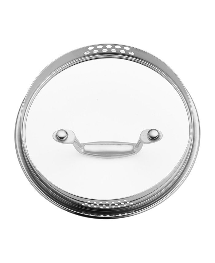 Zwilling Clad CFX 2-Qt. Saucepan with Strainer Lid and Pouring Spouts ...