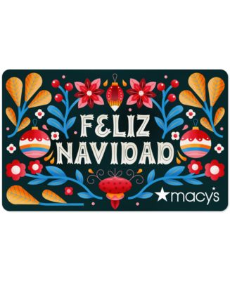 Feliz Navidad E-Gift Card - Macy's