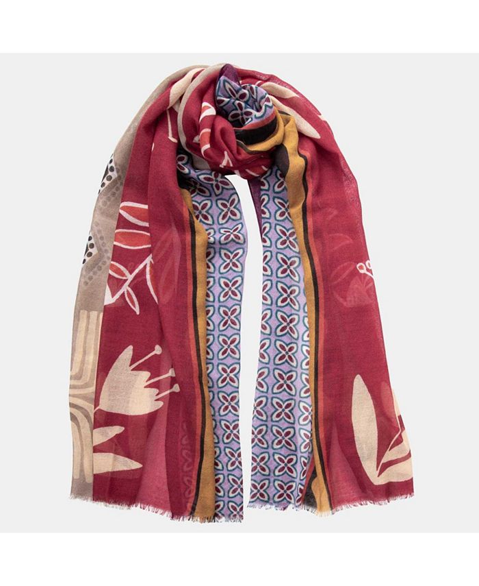 Elizabetta Natalia - Large Wool Scarf for Women - Macy's