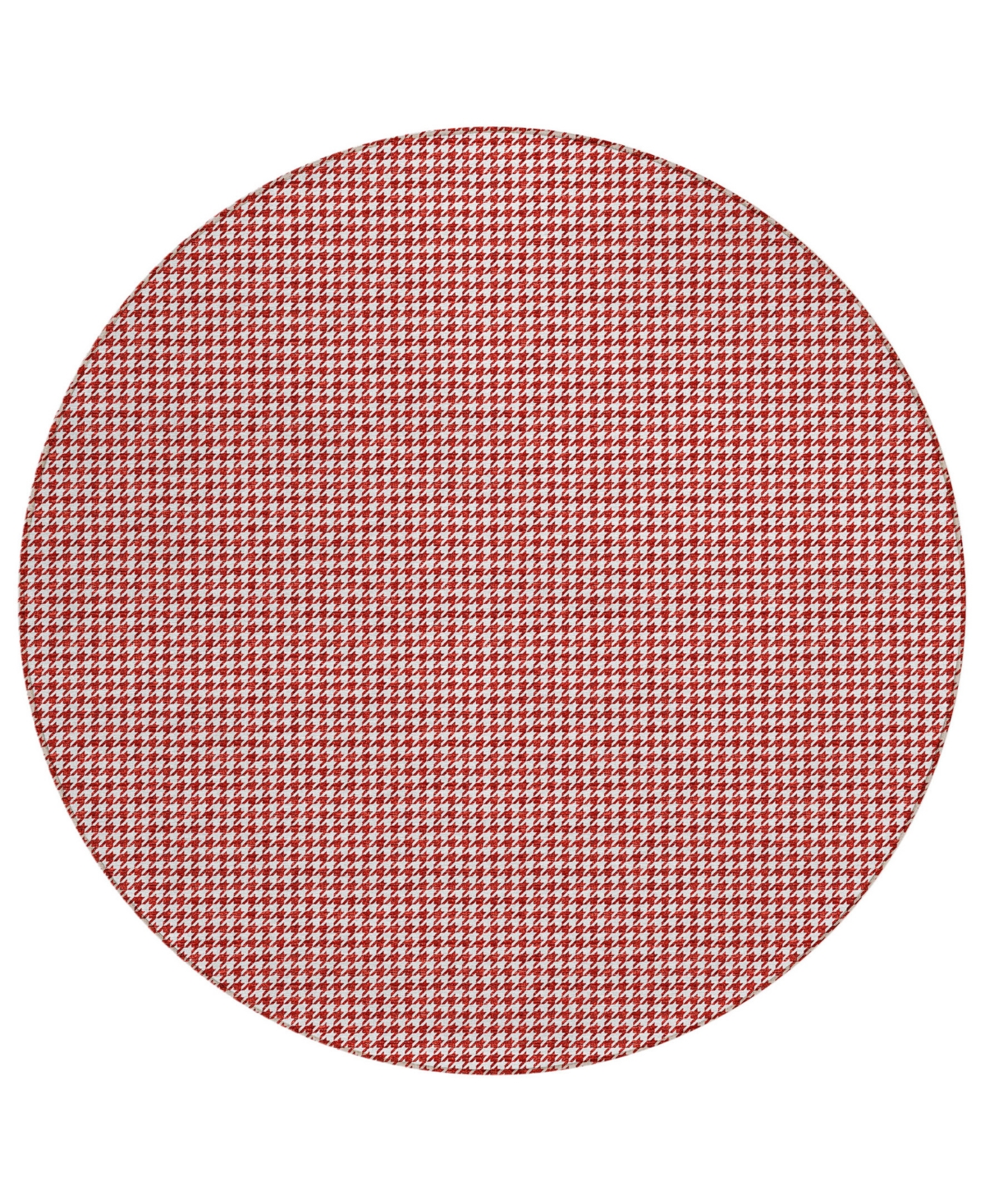 Click here for Dalyn Hinton HN1 8 x 8 Round Area Rug - Red prices
