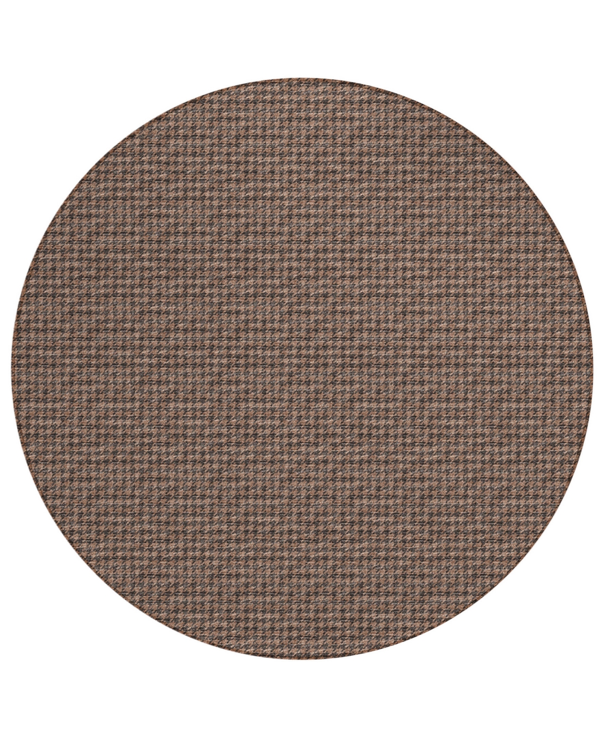 Click here for Dalyn Hinton HN1 8 x 8 Round Area Rug - Chocolate prices