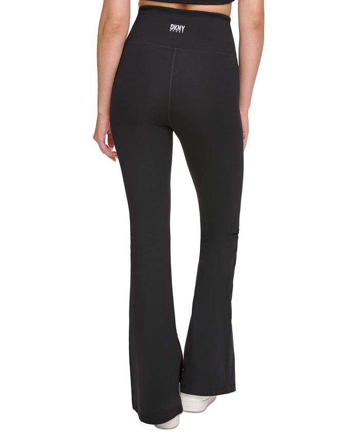 DKNY Women's Split-Hem Flare-Leg Compression Pants - Macy's