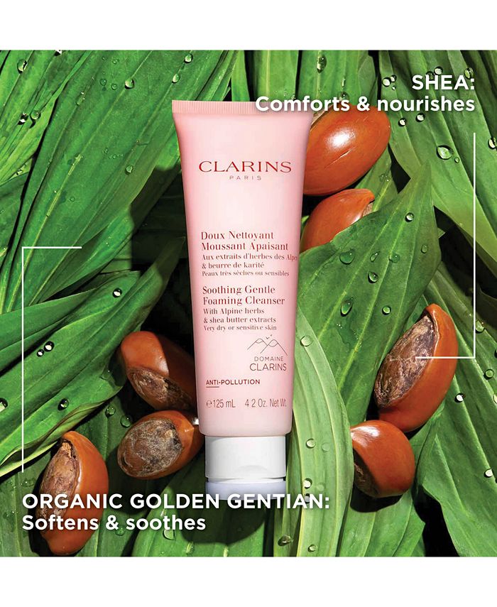 Clarins 2-Pc. Soothing Cleansing Skincare Set - Dry Or Sensitive Skin ...