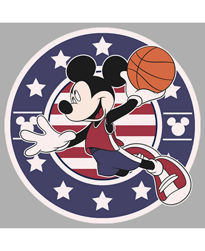 Disney Boy's Mickey & Friends Mickey Mouse Basketball Dunk Child T ...