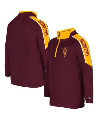 Toddler Boys Colosseum Maroon Arizona State Sun Devils Team Raglan ...