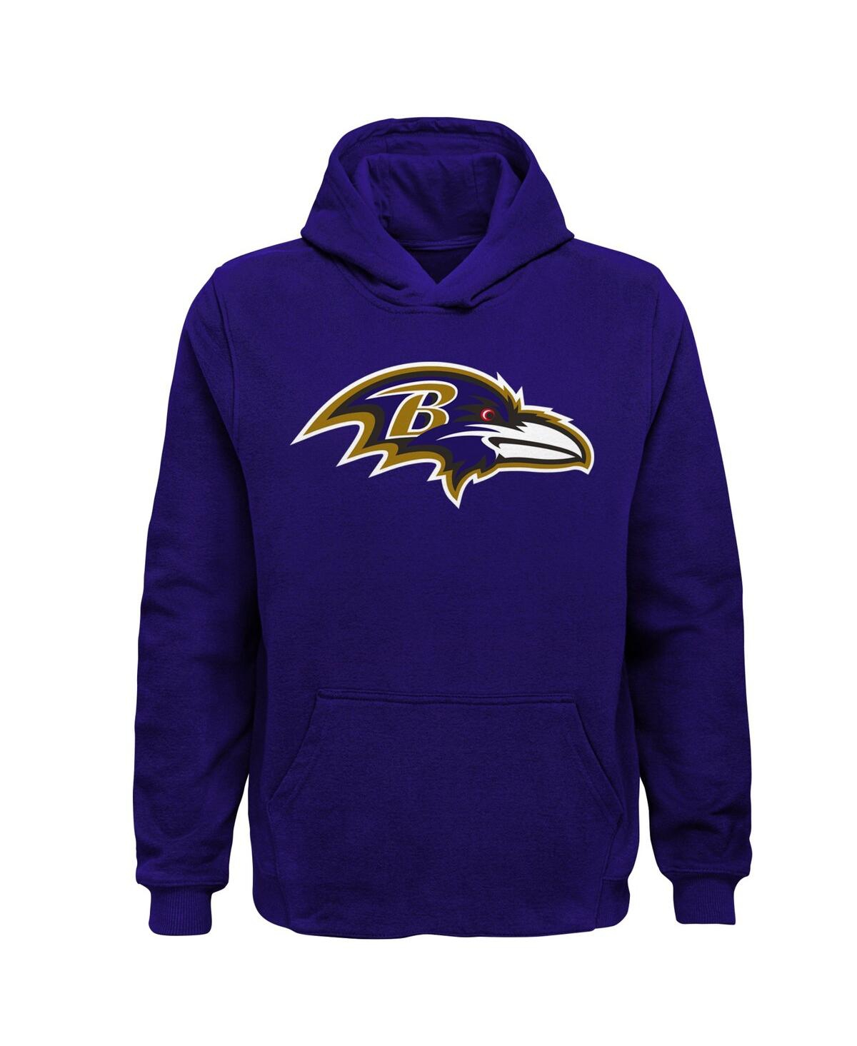 Click here for Big Boys Purple Baltimore Ravens Team Logo Pullove... prices