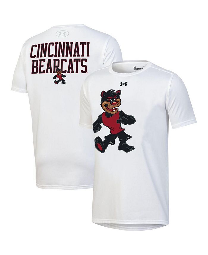 Under Armour Big Boys White Cincinnati Bearcats Gameday Oversized Logo ...
