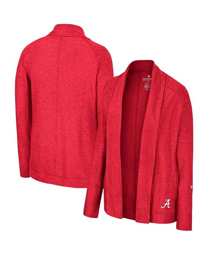 Colosseum Women's Crimson Alabama Crimson Tide Morningside Cardigan ...