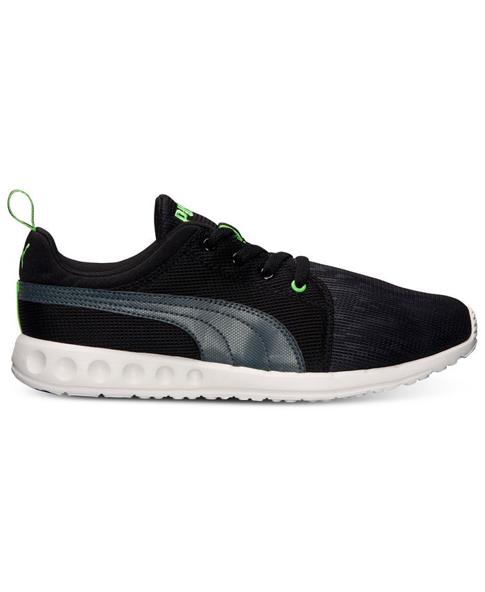Puma Men's Carson Runner Glitch Casual Sneakers from Finish Line - Macy's