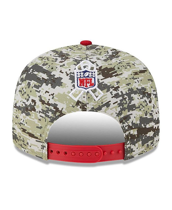 New Era Men's Camo, Scarlet Tampa Bay Buccaneers 2023 Salute To Service ...
