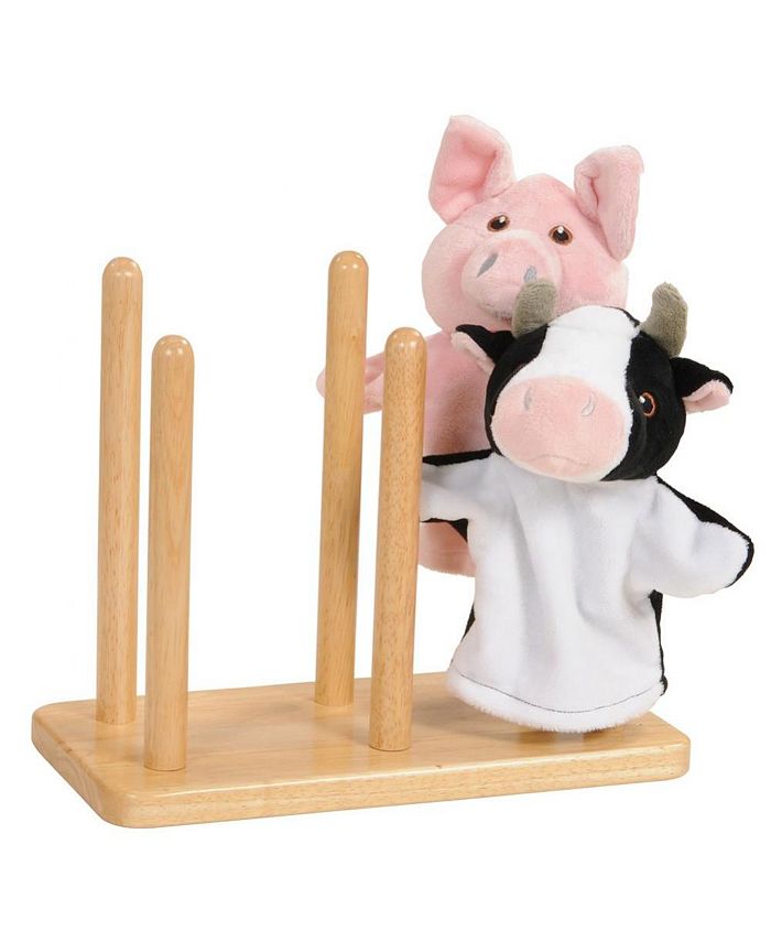 Kaplan Early Learning Tiered Puppet Stand - Macy's