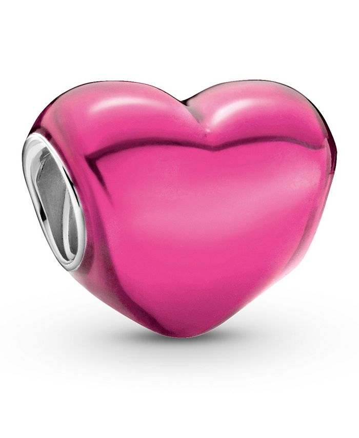 Pandora Sterling Silver Heart Charm - Macy's