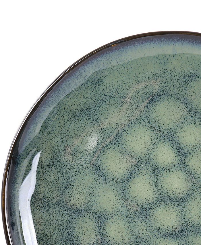 Elama Samara 12 Piece Stoneware Dinnerware Set, Service for 4 - Macy's