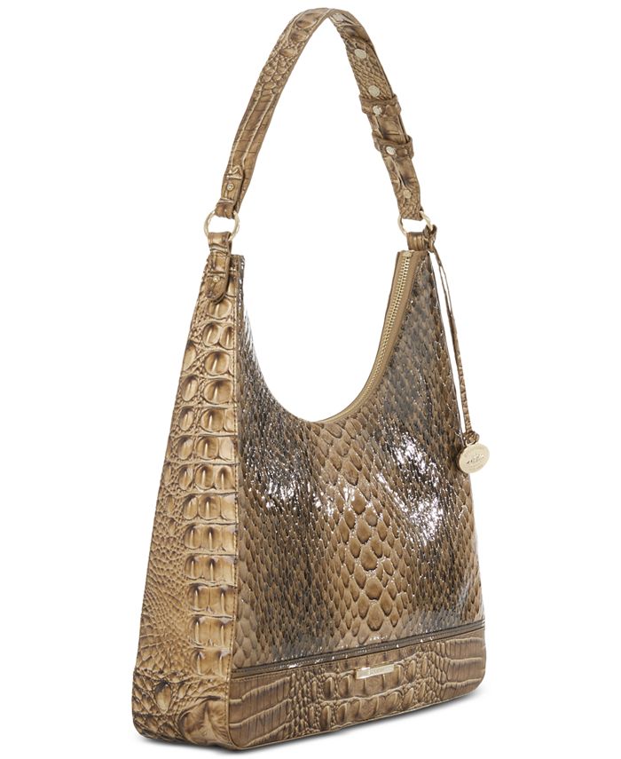 Brahmin Tabitha Mansouri Embossed Leather Medium Shoulder Bag - Macy's