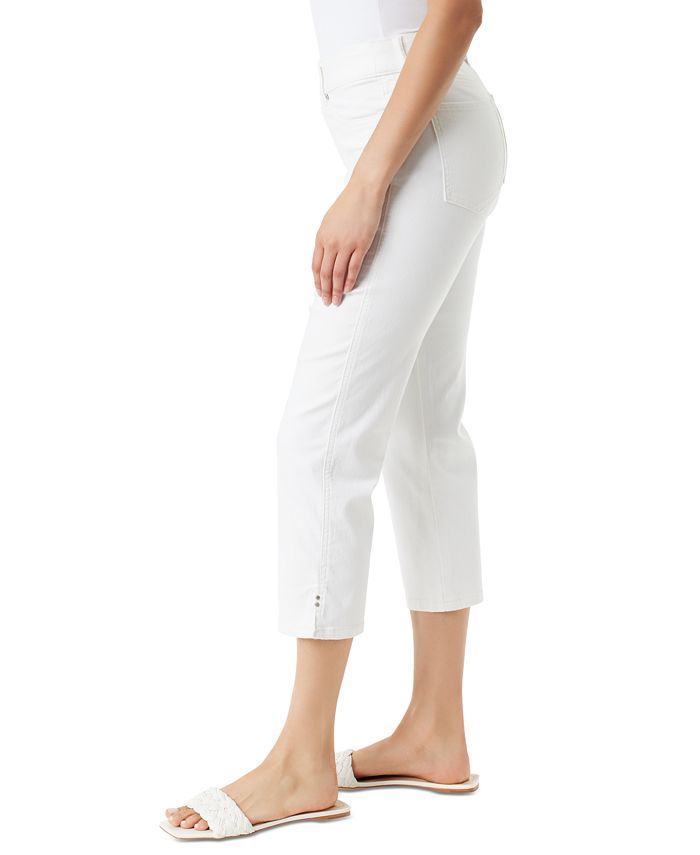 Gloria Vanderbilt Women's Shape Effect Pull-On Capri Jeans - Macy's