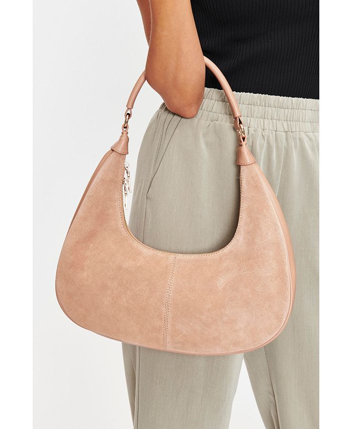 Moda Luxe Teresa Suede Shoulder Bag - Macy's