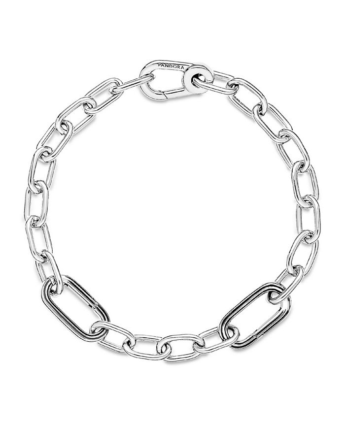Pandora ME Sterling Silver Link Chain Bracelet - Macy's