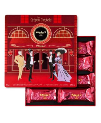 Maxim's De Paris Tin Box Milk Chocolate Crepe Lace Cookies, 16 Piece ...