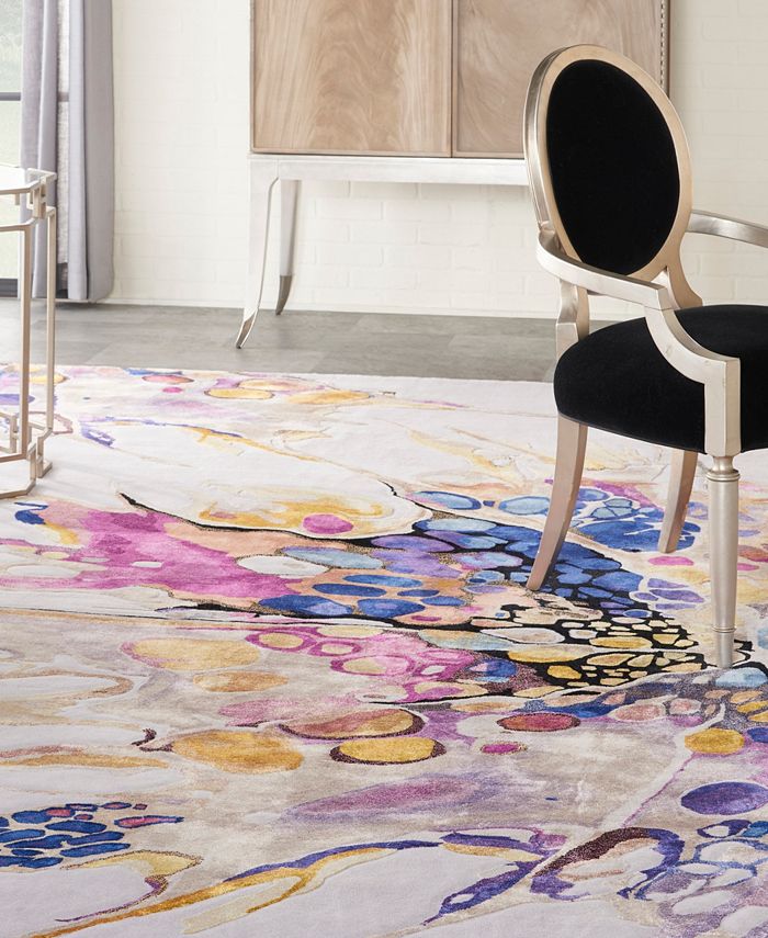 Nourison Home Prismatic PRS20 8'6" x 11'6" Area Rug - Macy's