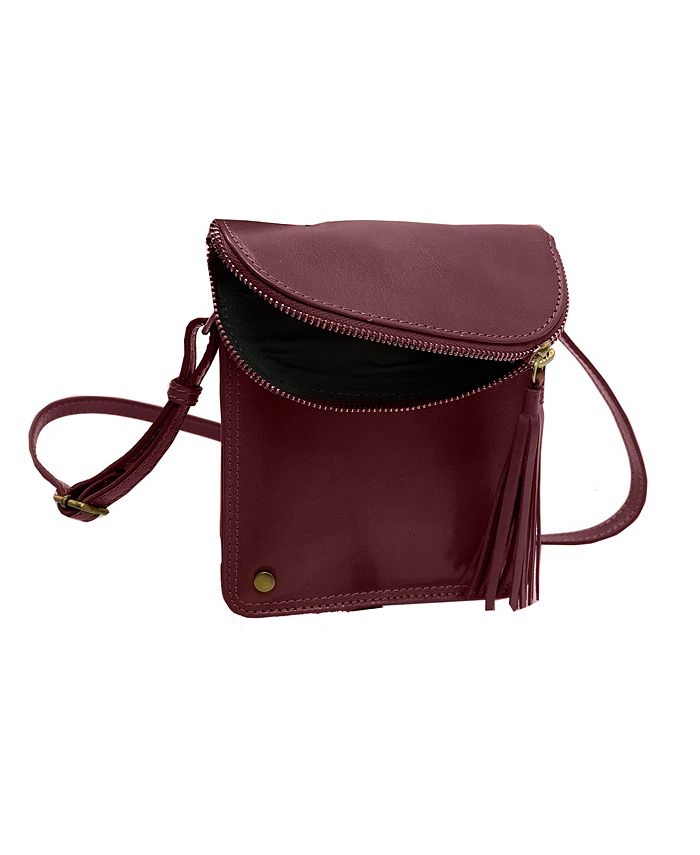 Hadaki Mobile Leather XBody Bag - Macy's