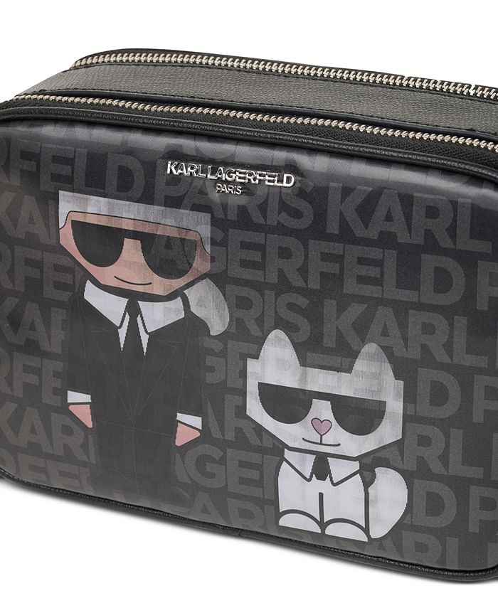 KARL LAGERFELD PARIS Karl And Choupette Maybelle Small Crossbody - Macy's