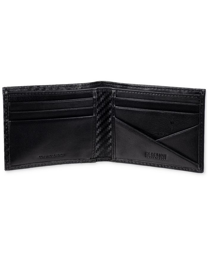 Kenneth Cole Reaction Men's TECHNI-COLE™ RFID Leather Slimfold Wallet ...