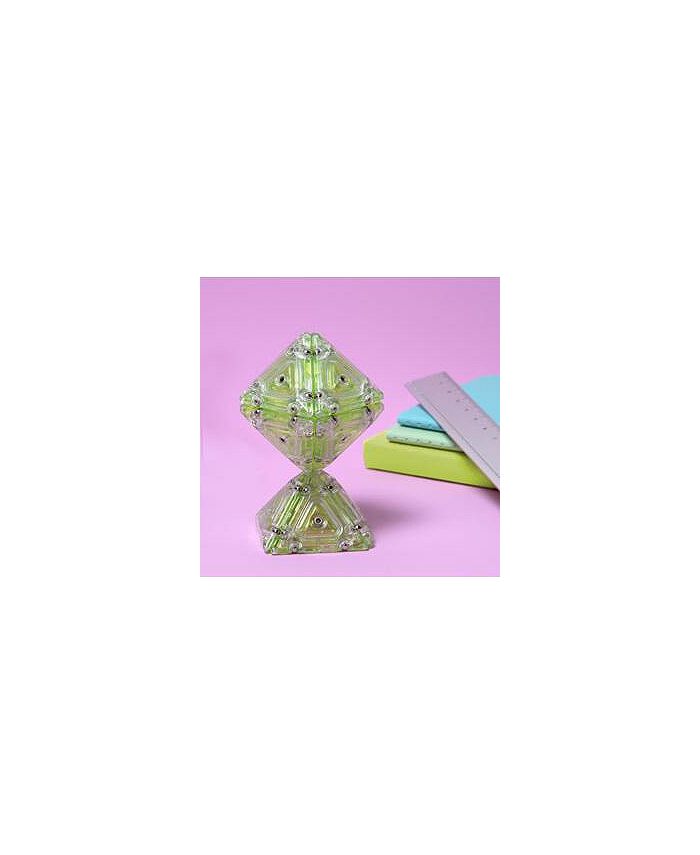 Speks Peridot Pyramid Magnetic Triangles Set of 12 Fidget & Building ...