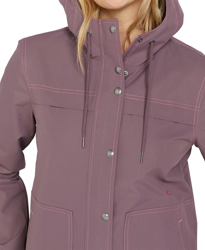 Volcom Juniors' Enemy Stone Windbreaker - Macy's