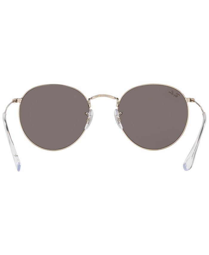 Ray-Ban Unisex Round Metal Legend Gold Sunglasses, RB3447L - Macy's