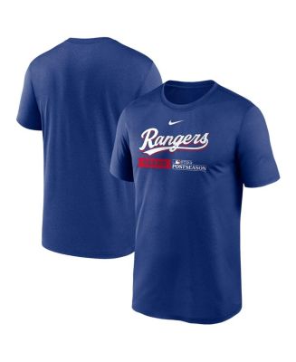 Men's Nike Royal Texas Rangers 2023 Postseason Authentic Collection ...