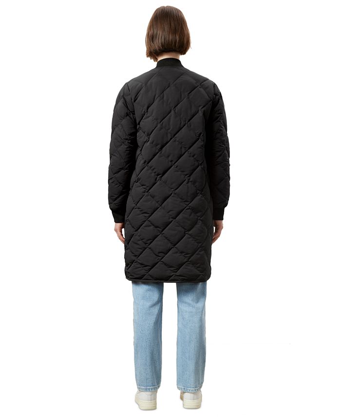 Frank And Oak Women's Skyline Reversible Long Bomber Jacket - Macy's