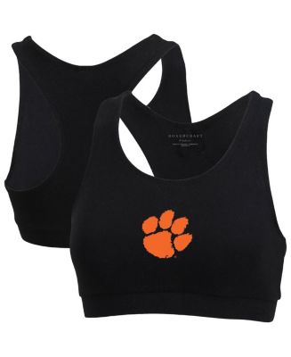 Women's Black Clemson Tigers Support Your Team Sports Bra - Macy's