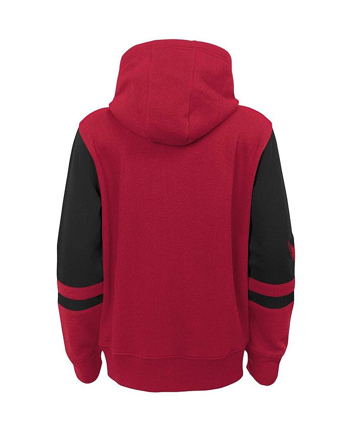 Outerstuff Big Boys Cardinal Arizona Cardinals Colorblock Full-Zip ...