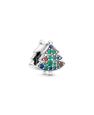 Pandora Crystal Stone Christmas Tree Charm - Macy's