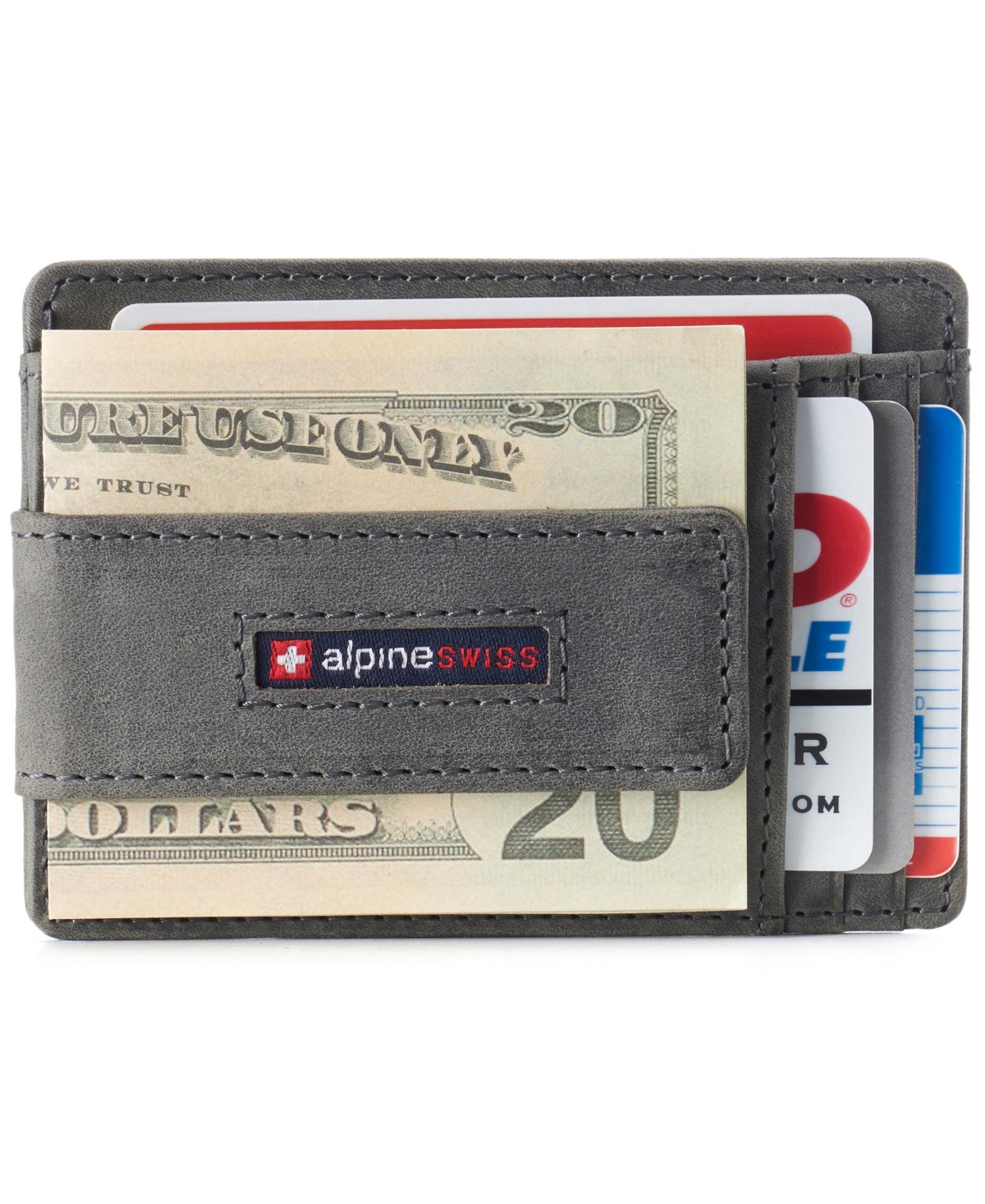 Click here for Alpine Swiss Mens Rfid Safe Slim Magnetic Money Cl... prices
